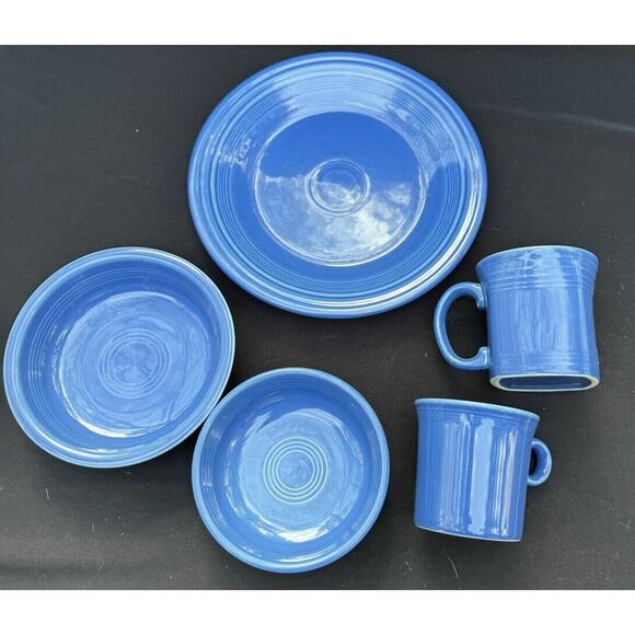 Homer Laughlin | Dining | Homer Laughlin Fiesta Lapis Blue Color Plate ...